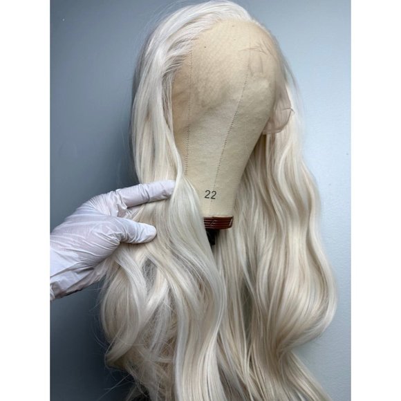 Sheer Beauté & Jewelry | Hair | Long White Lace Front Wig | Poshmark